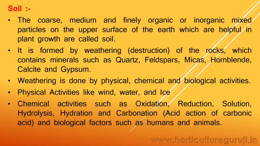 Soil and Climate for Horticulture Crops PPT - Horticulture Guruji