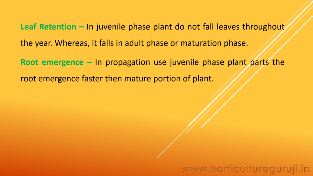 Juvenlity and Flower Bud Differentiation PPT - Horticulture Guruji