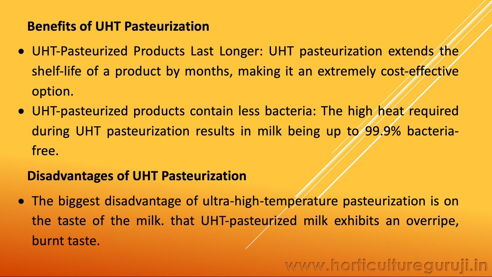 Methods of Food Preservation PPT - Horticulture Guruji